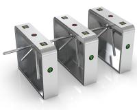 China SUS304 Biometric Tripod Turnstile Gate 0.2s Opening RS232 Access Control for sale