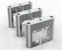 China 220V SUS304 Tripod Turnstile Gate 60W High Speed Passage Access Control for sale