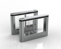 China Stainless Steel 304 Speed Gate Turnstile 1400mm with RFID Card Reader for Access Control for sale