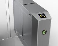 China Full Height Sliding Gate Turnstile Stainless Steel 304 220V Pedestrian Access Control for sale