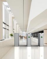 China Full Height Sliding Gate Turnstile Stainless Steel 304 220V Pedestrian Access Control for sale
