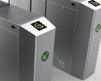 China Stainless Steel 304 Automatic Sliding Turnstile Gate 220V IP54 Pedestrian Access Control for sale