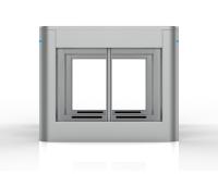 China Customized Swing Arm Barrier Turnstile Gate 600mm Passage Width IP54 Stainless Steel for sale