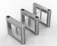 China Customized Swing Arm Barrier Turnstile Gate 600mm Passage Width IP54 Stainless Steel for sale