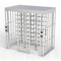 China Stainless Steel Full Height Turnstile 70W RS232 Interface 1600mm Width for sale