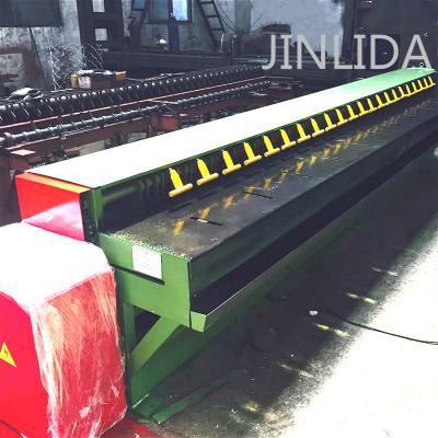 China PLC Control Fully Automatic 4.7KW Edge Banding Machine for Gabion Production Line for sale