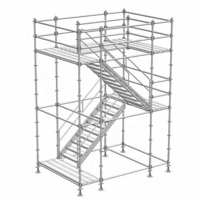 China Ringlock Scaffolding System with Max Height ≤30m and Size 48.3mm for sale