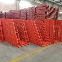 China High Durability Reusability and Flexibility Frame System Scaffolding for sale