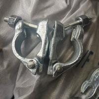 China High Performance Construction Scaffolding Coupler Steel Material for sale