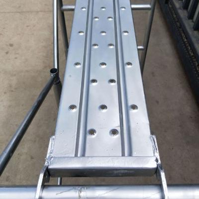 China Scaffolding Galvanized Steel Planks For Safe And Stable Construction for sale