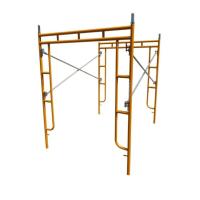 China Steel Frame System Structuring High Load Capacity And Spray Plastic Coating for sale