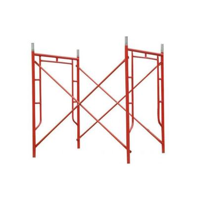 China High Load Capacity Steel Frame System Scaffolding for Spray Plastic and Construction for sale