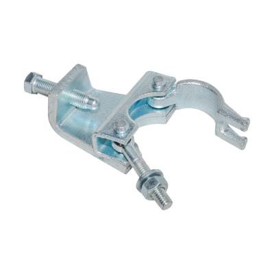 China EN74-1 Standard Galvanized Scaffolding Coupler High Strength Silver Construction Clamp for sale