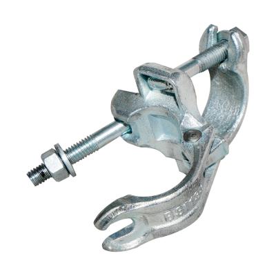 China Heavy Duty Construction Steel Scaffolding Coupler High Strength EN74-1 Silver for sale