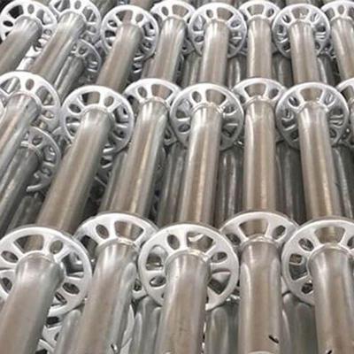 China Hot dip Galvanized Ringlock System Scaffolding Q235 Steel Architecture Scaffold for sale