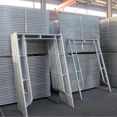 China Heavy Duty Q235 Steel Frame Scaffolding System Kit Load Capacity Customizable Color for sale