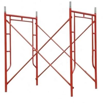 China Steel Q235 High Load Capacity Frame System Scaffolding With Quick Time for sale