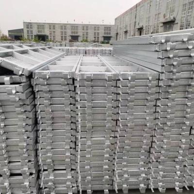 China Galvanzied Scaffold Stage Boards Secure Steel Planks With Hooks Scaffolding Deck Platform for sale