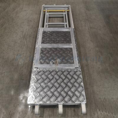 China Light Weight Hatch-type Aluminum Robust Planks with Ladder for America for sale