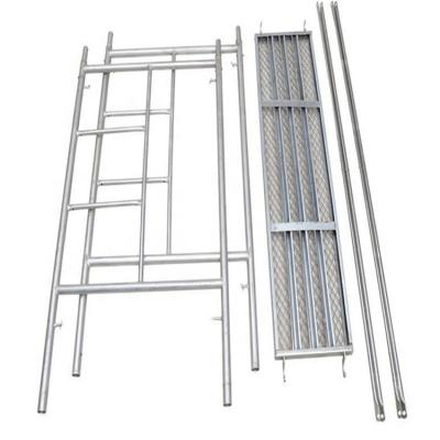 China Customized Andamio Q235 DROP LOCK Convenient Powder Coated Mason Frame for sale