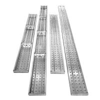 China Solid Structure Scaffolding Plank Hook-on Installation Method Width 200mm to 300mm Durable Platform for Building and Repair for sale