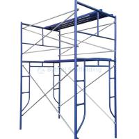 China Construction Platform Modular Scaffolding Access Painted Walk Thru Frame for sale