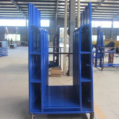 China Custom HDG BilJax Narrow Ladder Steel Frame Scaffold for Construction Projects for sale