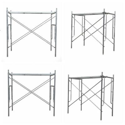 China Customized Steel Galvanized H Frame Scaffolding Andamios Safety Layher In China for sale