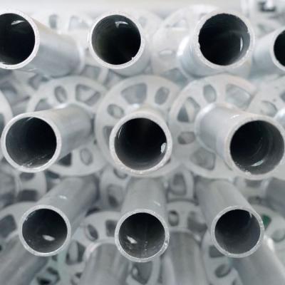 China Hot-Dip Galvanized Q235 3m 6 Ring Vertical W/Spigot Ringlock Scaffolding for Industrial for sale