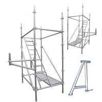 China Construction Tools Galvanized Multidirectional 6 Ring 3 M High Rosette Scaffolding System for sale