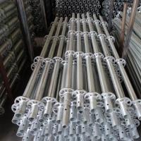 China Multidirectional Scaffolding Hot-Dipped Galvanized Ringlock Vertical HDG Standard for sale