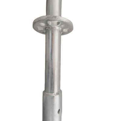 China Stable and Secure Q355 Steel 48mm Diameter Scaffolding Ringlock Base Collar for sale