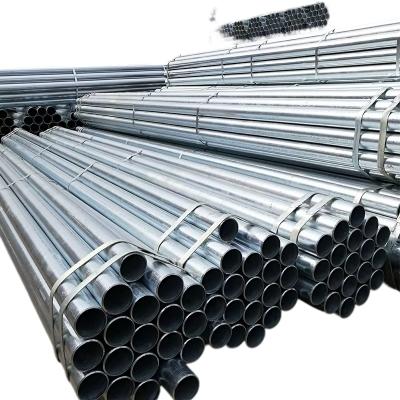 China GI Scaffolding Pipe, Hot-dip Galvanized Welded GI Scaffolding Pipe, 48.3mm OD, 3.2mm Wall Thickness for Building Scaffold Frames BYTHAI for sale