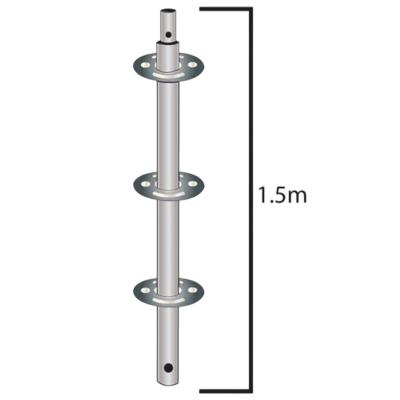 China scaffolding connector hot dip galvanized steel 48.3mm tube fitting coupler for ringlock scaffolding system BYTHAI for sale