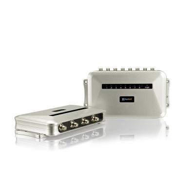 China ARM9 CPU UHF Linux RFID Reader , Multi Tag Rfid Reader With 4/8 Antenna Ports for sale