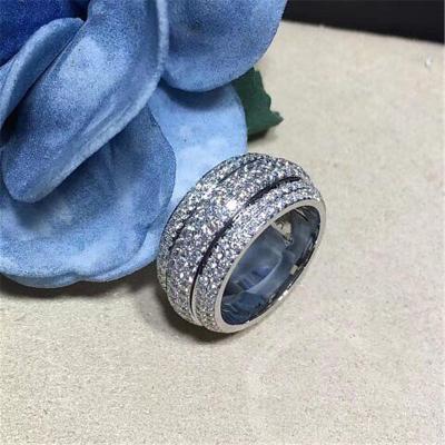 China Piaget   full diamonds ring 18kt gold  with yellow gold or white gold for sale