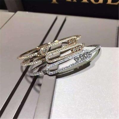 China diamonds bracelet  18kt  gold  with yellow gold or white gold for sale