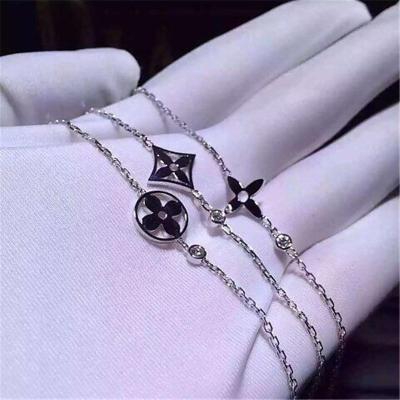 China diamonds of logo bracelet 18kt  gold  with white gold for sale