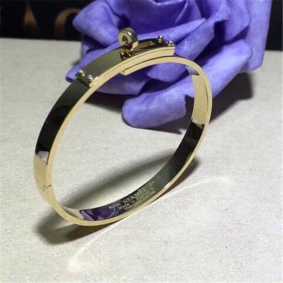 Oro de la pulsera 18kt del oro de Hermes con el oro blanco o el oro amarillo