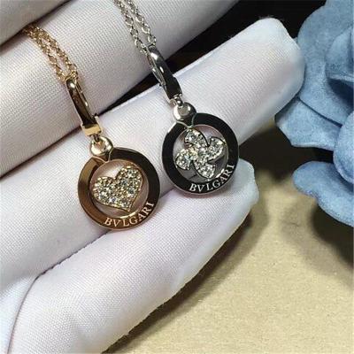 China classic diamonds  gold  necklace 18kt gold  with white gold or  yellow gold or  pink(rose)gold for sale