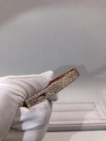 China 18K Gold Bracelet with Moveable  3 Diamond for sale