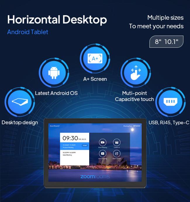 8 inch android ordering tablet with rk3399 processor nfc waterproof dustproof design for catering industry customizable branding and packaging-3