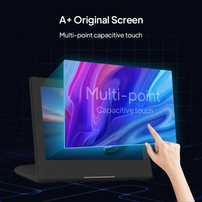133 inch restaurant ordering tablet with rk3566 processor poe nfc rgb led light bar 5mp camera android 11 ideal for self service and efficient ordering-4