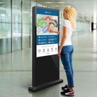China 32-Inch Multi-Touch Interactive Advertising Machine with 1080P/4K HD Display, Android/Windows OS and 10-Point Touch for sale