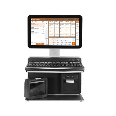 China Supermarket Restaurant Retail Coffee Shop Dual Screen Win 7/10 Android Cash Register POS Software with and SDK Function for sale