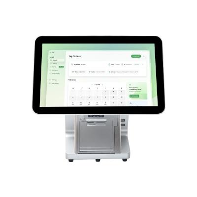 China Win7/10 Android Compatible 15.6 Inch Dual Screen POS System Monitor Durable IPS Touch Monitor for Supermarket Restaurant for sale