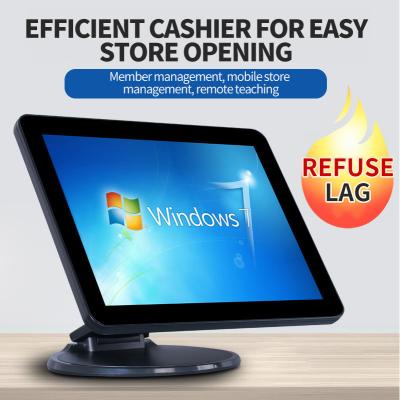 China Restaurant Ordering Thermal Printer with Resolution Win/Android POS Cash Register 13.3/15.6 Inch 1366*768 Resolution for sale