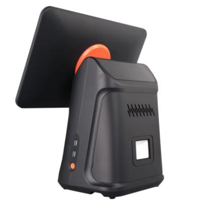 China Retail Point of Sale Machine 15.6inch Android POS Terminal with Scanner and Printer 4GB DDR4 Memory 64GB Hard Disk Capacity for sale