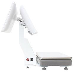 China 15.4 Inch Dual Screen Windows Touch All in One Scale Weighing POS Supermarket Hotel's Ultimate POS Solution with WIFI/BT for sale