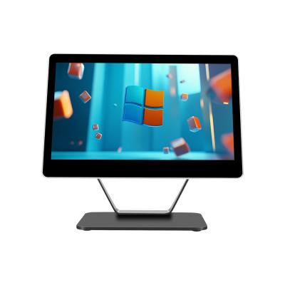 China 15.6Inch Touch Screen Pos All In One Desktop Retail Pos System N2840 2+32GB Supermarket Window Pos Terminal for sale